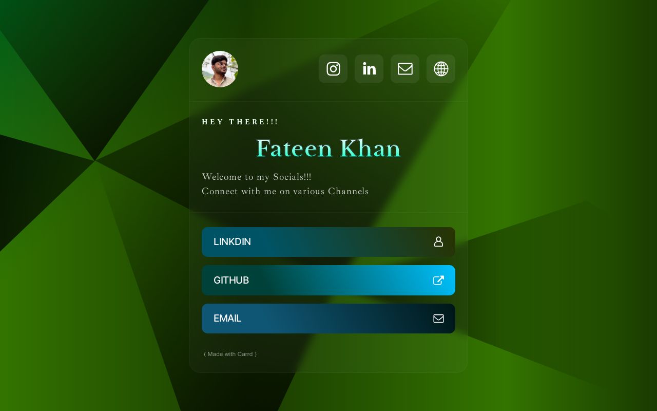 Fateen's Social Links